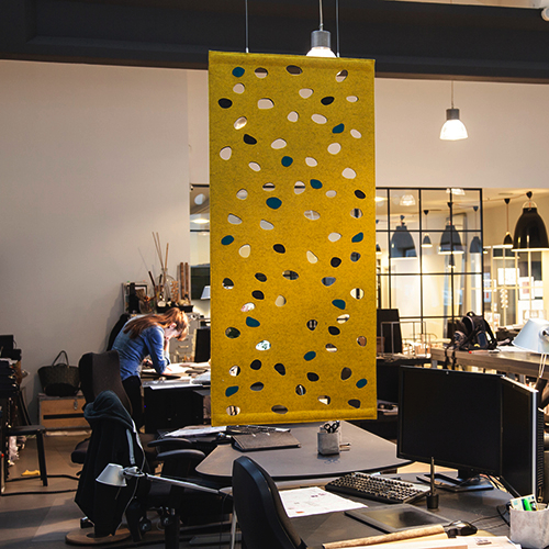 Cover - Akustik til åbne kontorer - Kan hænges på glasvægge